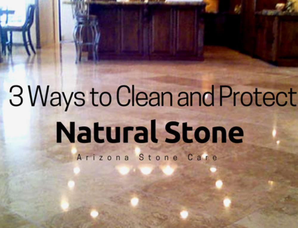 Restore & Deep Cleaning Manufactured & Natural Stone | AZ Tile & Grout
